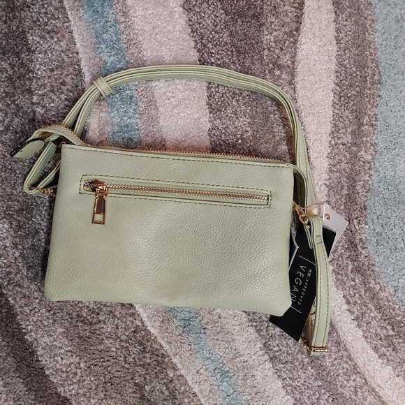 Isabelle | Bags | Nwt Isabelle Mint Green Crossbodyclutch | Poshmark